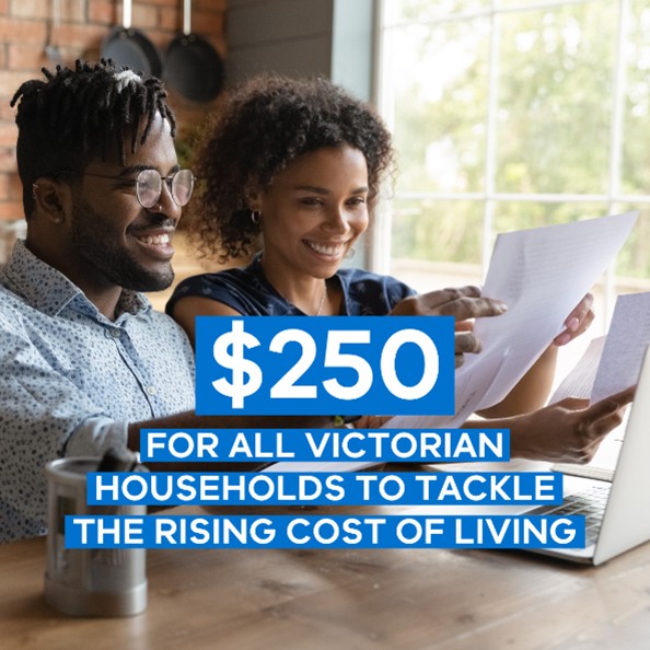 Slashing energy bills with $250 power saving bonus - Danny Pearson MP